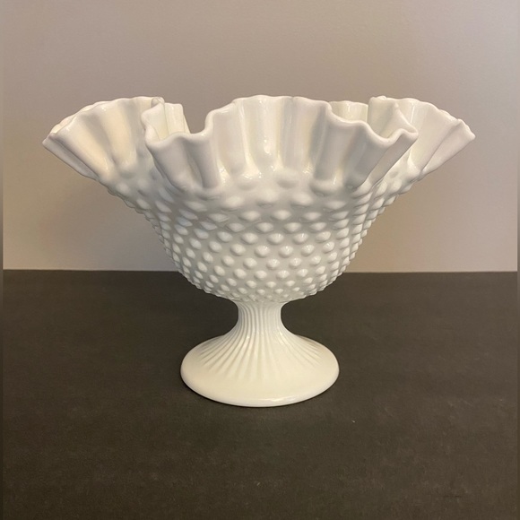 Fenton | Dining | Vintage Fenton Hobnail Milk Glass Bowl | Poshmark